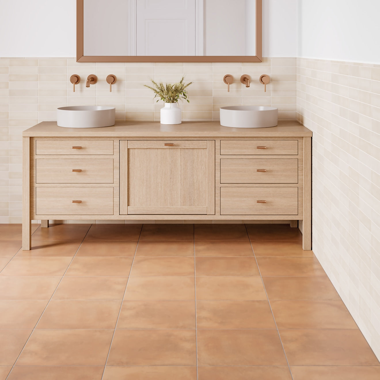 Cotto Nature 14" x 14" Floor & Wall Tile – LA Floor Coverings