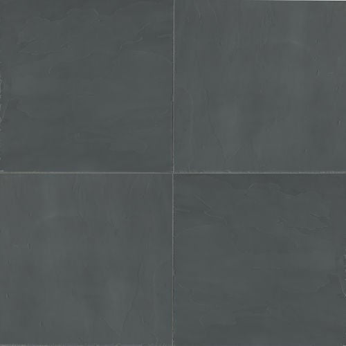 Andra Black 24" x 24" Gauged Slate Tile – LA Floor Coverings